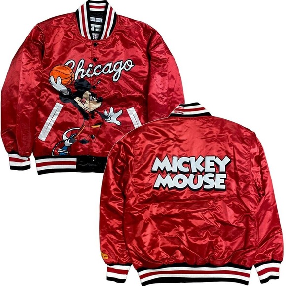 Headgear Classics | Jackets & Coats | Mickey Mouse Chicago Bulls Mens ...